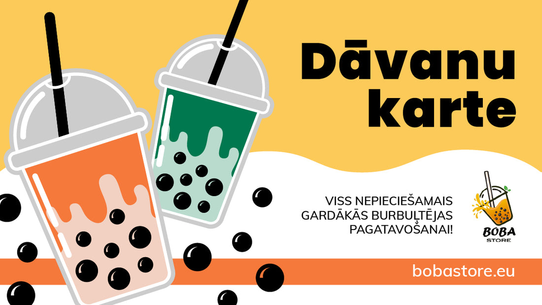 Digital gift card – BOBA store
